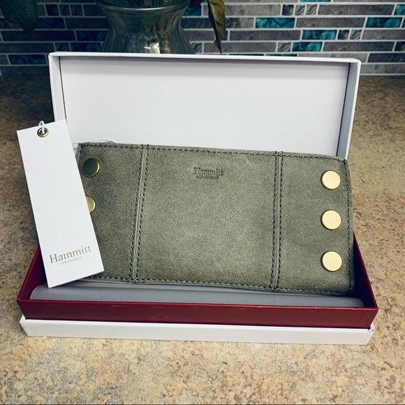 Hammitt | Bags | Nwt Hammitt Wallet In Pewter | Poshmark